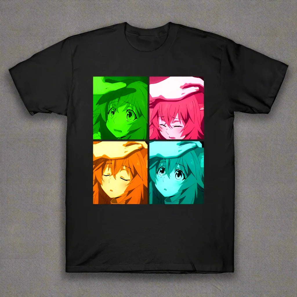 'Pat of Colors' Anime Mosaic Tee | Anime Shirts | Anime Merch | Memes ...