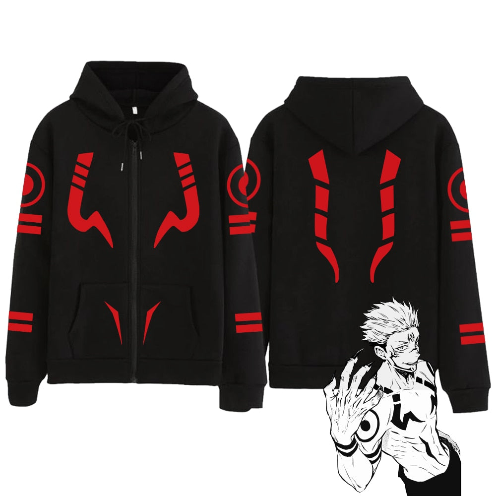 Jujutsu Kaisen Ryomen Sukuna Hoodie | JJK Merch | Anime Hoodies ...