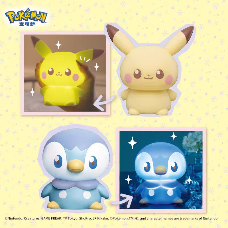 Kawaii Pokemon LED Night Lights | Pokemon Merch | Anime Merch ...