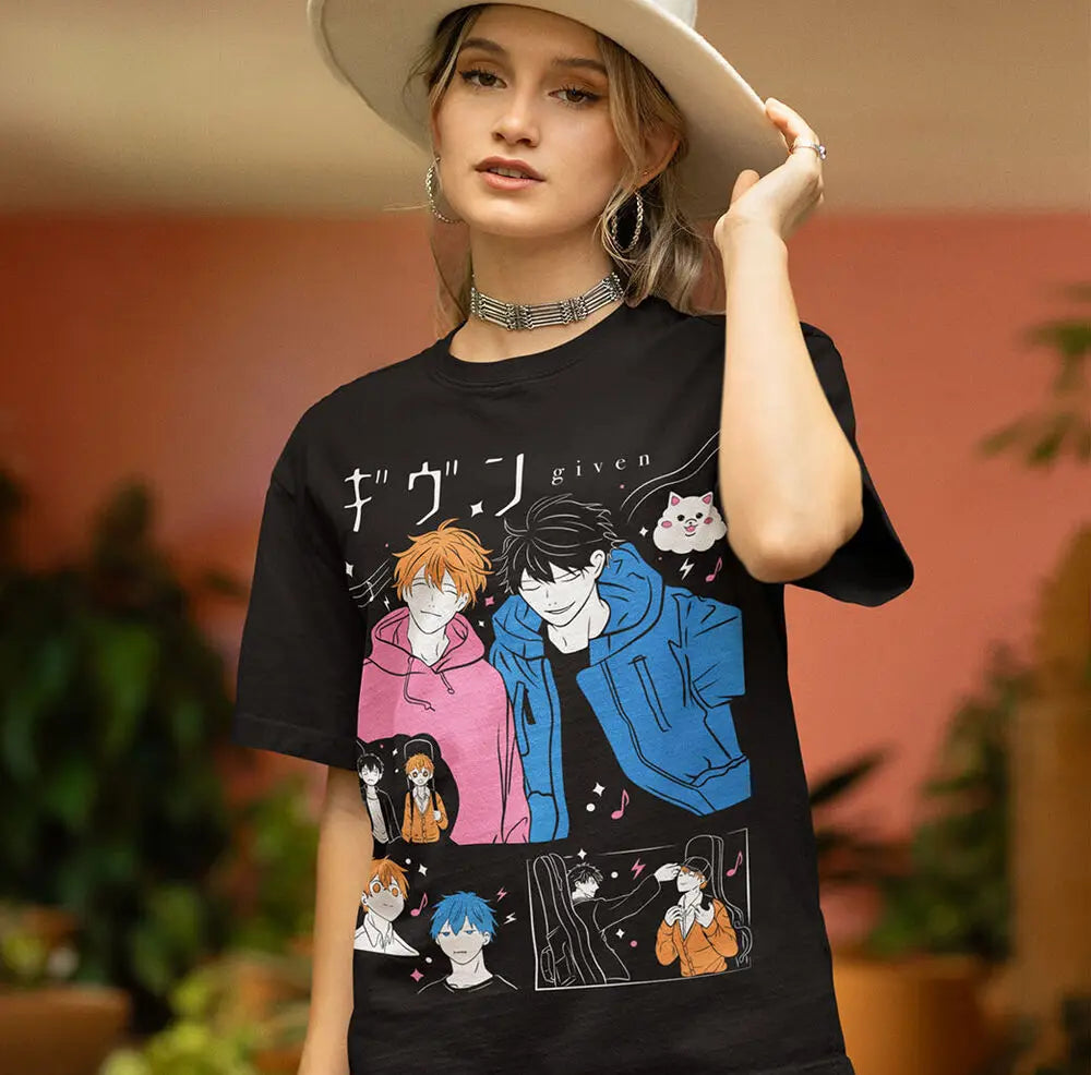 Given Mafuyu & Ritsuka Duo Tee | Anime shirts | Anime merch ...
