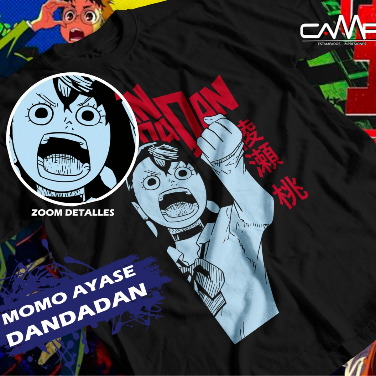 Momo Ayase Dandadan Tee | Dandadan Merch | Anime Merch | T-Shirt ...