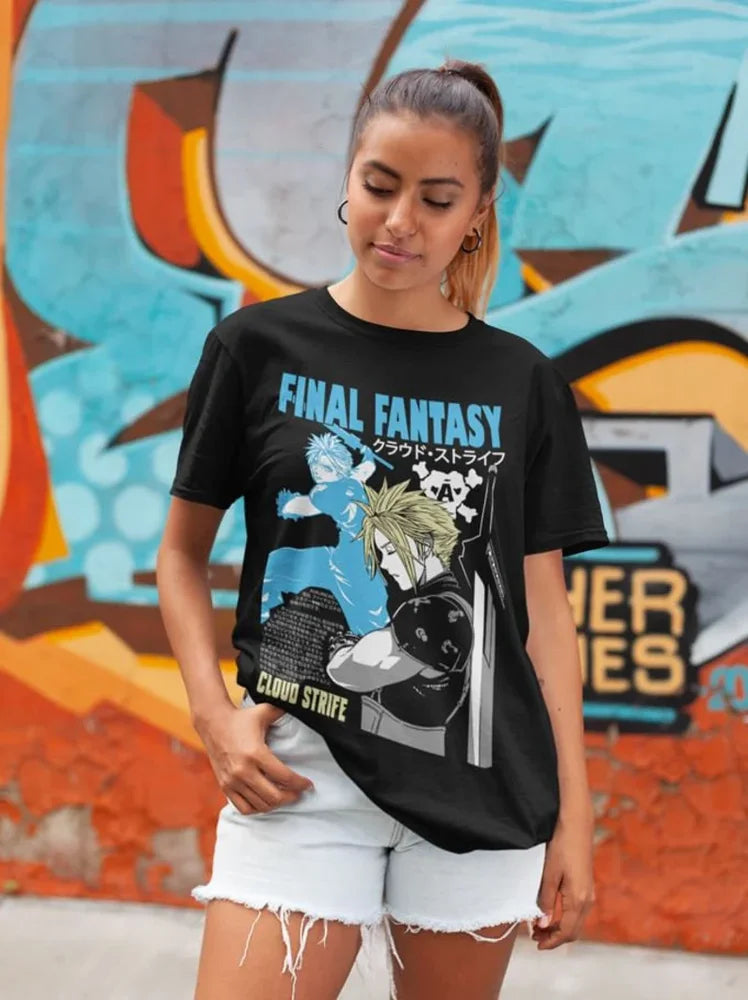 Cloud Strife Hero Tee | Anime shirts | Anime merch | Anime tees ...