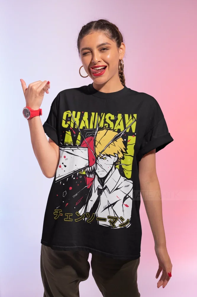 Denji Chainsaw Man T-Shirt | Anime Merch | Denji Merch | Denji Tee ...