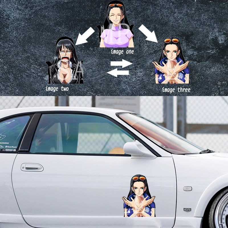 One Piece Nico 3D Motion Sticker | One Piece Merch | Anime Merch ...