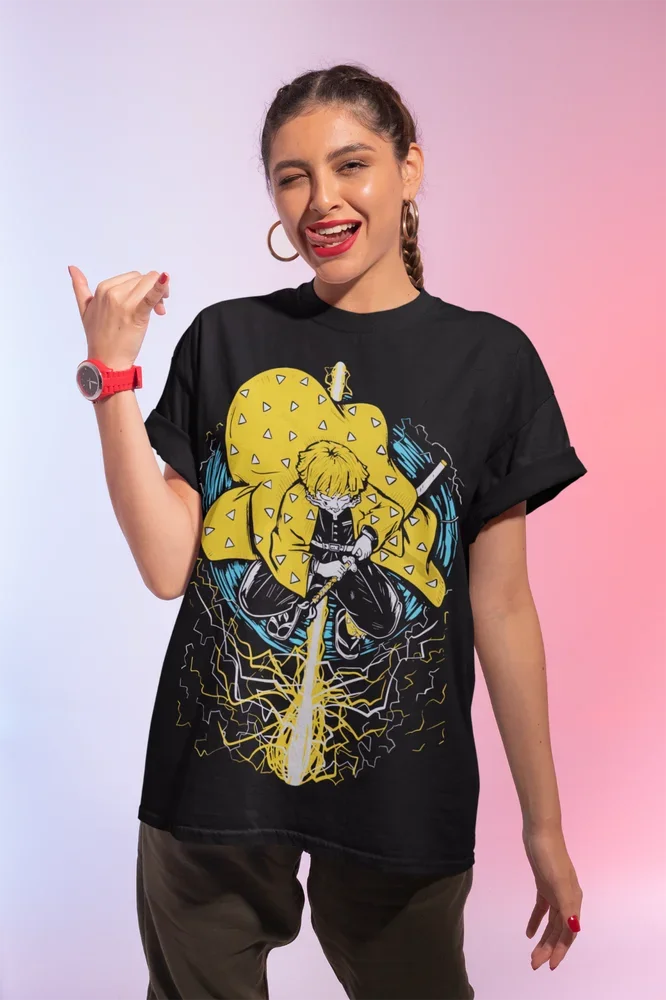 Zenitsu Demon Slayer T-Shirt | Zenitsu Merch | Zenitsu Shirts | Anime ...