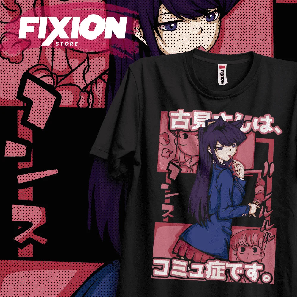 Komi San Charm Tee | Anime shirts | Anime merch | Anime tees ...