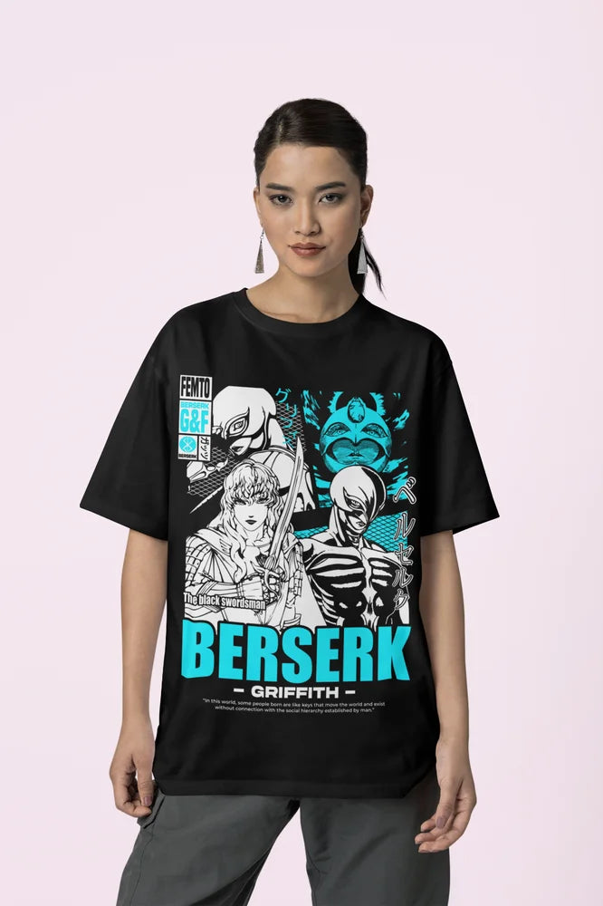 Griffith Berserk Tee | Anime shirts | Anime merch | Anime tees ...