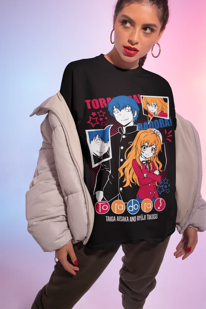 Toradora Duo Tee | Anime shirts | Anime merch | Anime tees ...