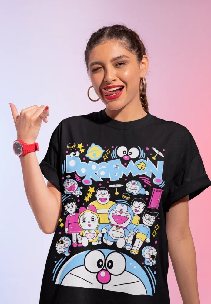 Doraemon T-shirt | Anime Merch | Anime Tees | Anime | Shirts | Tees ...