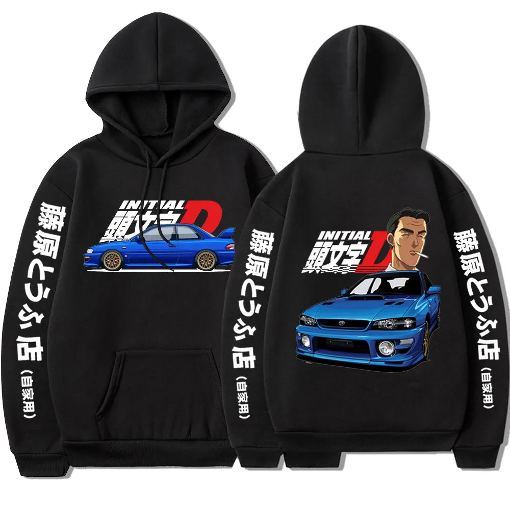 Initial D Takumi Fujiwara Hoodie | Initial D Merch | Anime Merch ...