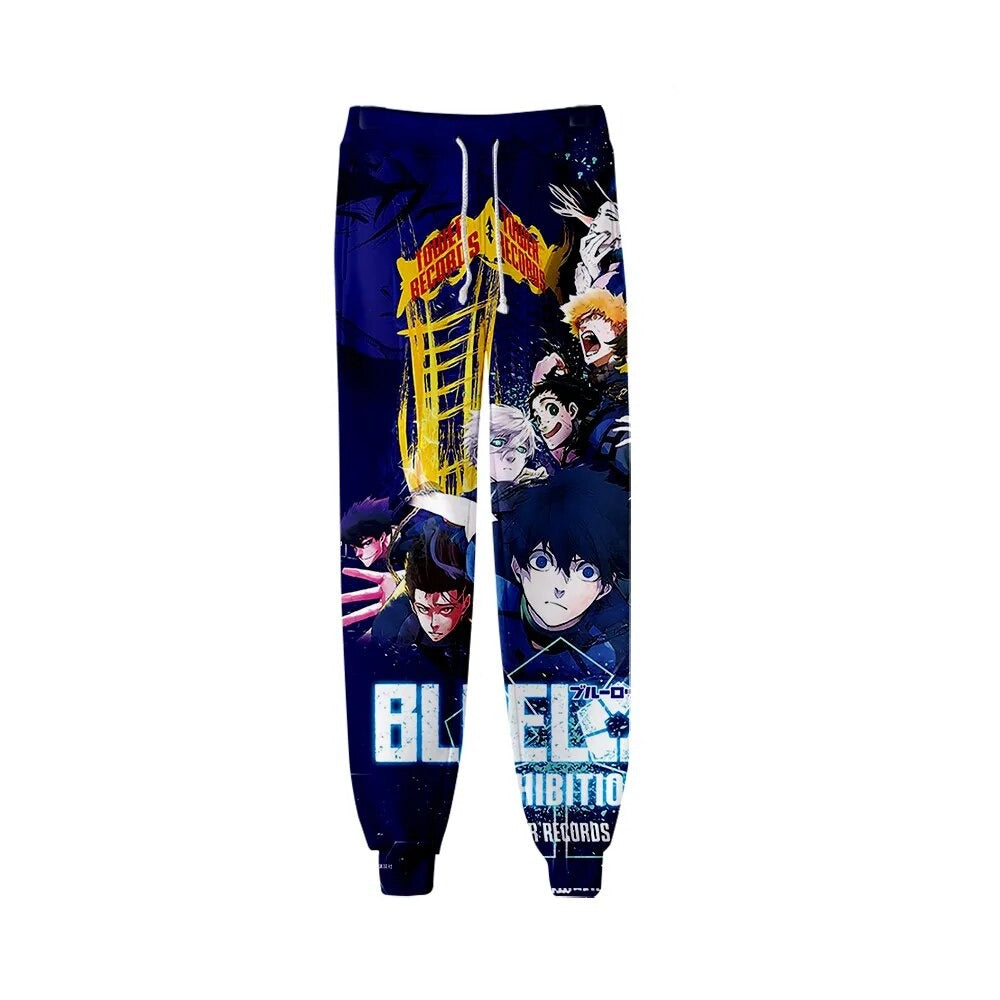 Blue Lock Characters Trousers | Blue Lock Merch | Anime Merch ...
