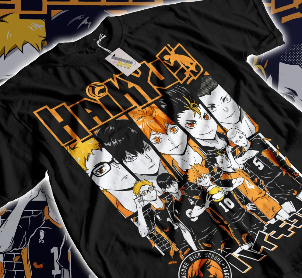 Haikyuu!! Karasuno Team Tee | Haikyuu!! Merch | Anime Merch ...