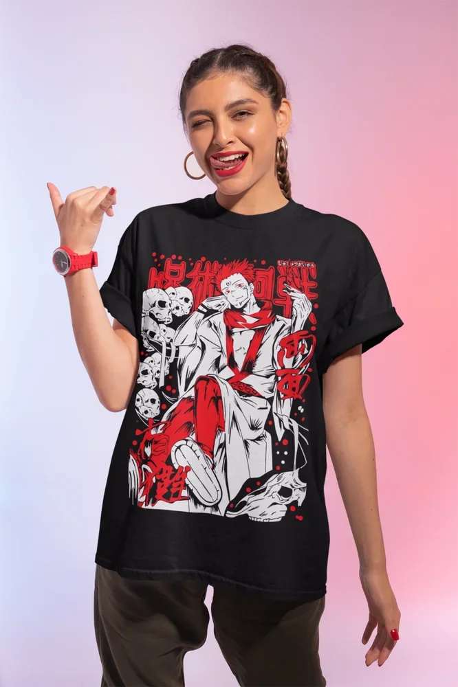 Ryomen Sukuna JJK T-Shirt | JJK Merch | JJK Shirts | JJK Tees | JJK ...