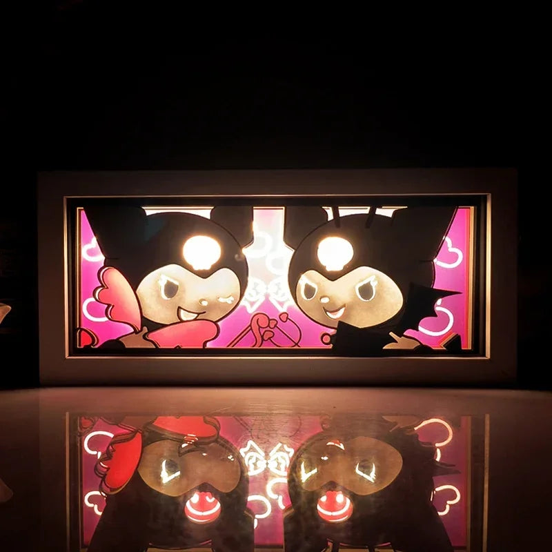 Hello Kitty Kuromi LED Light Box | Hello Kitty Merch | Anime Merch ...
