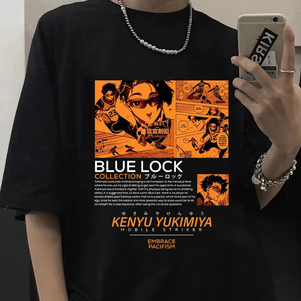 Kenyu Yukimiya Blue Lock Tee | Bluelock Shirt | Bluelock Merch ...