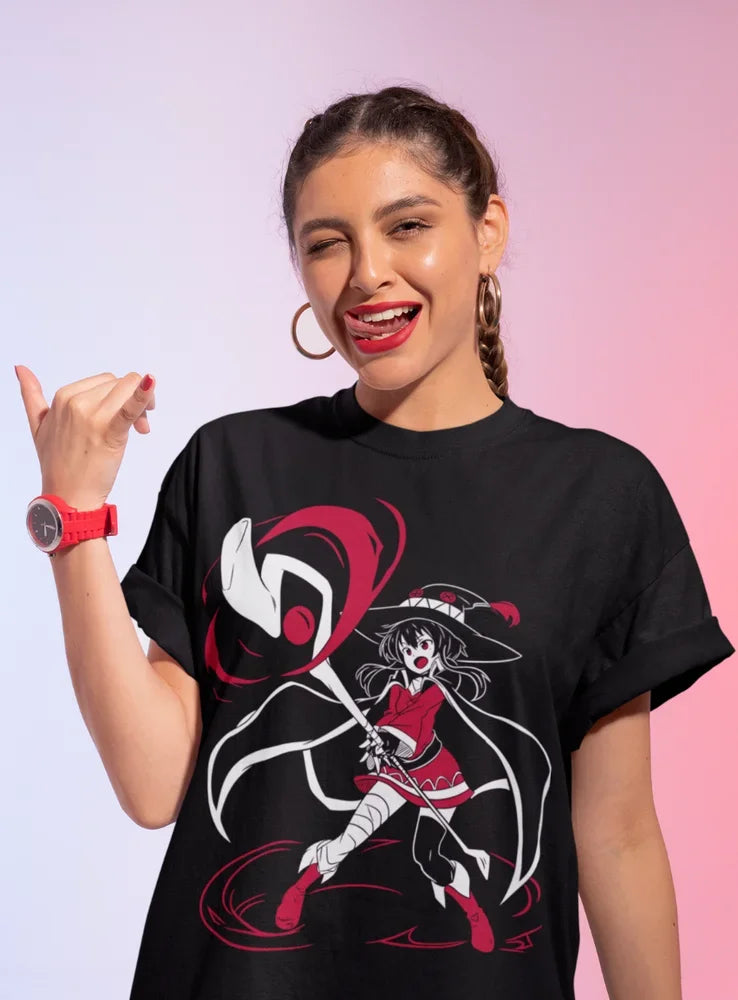 Kawaii Megumin Konosuba Tee | Konosuba Merch | Anime Merch | T-Shirt ...