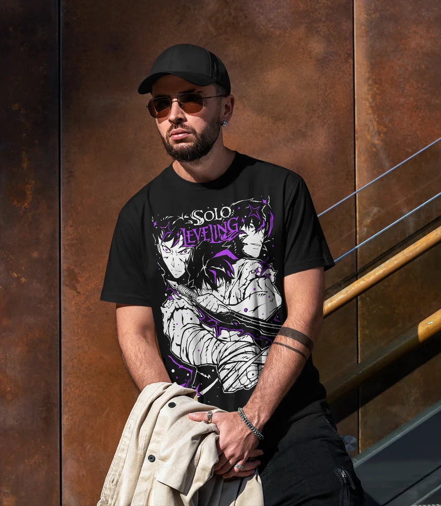 Solo Leveling Jinwoo Tee | Solo Leveling Merch | Anime Merch | Kawaii ...