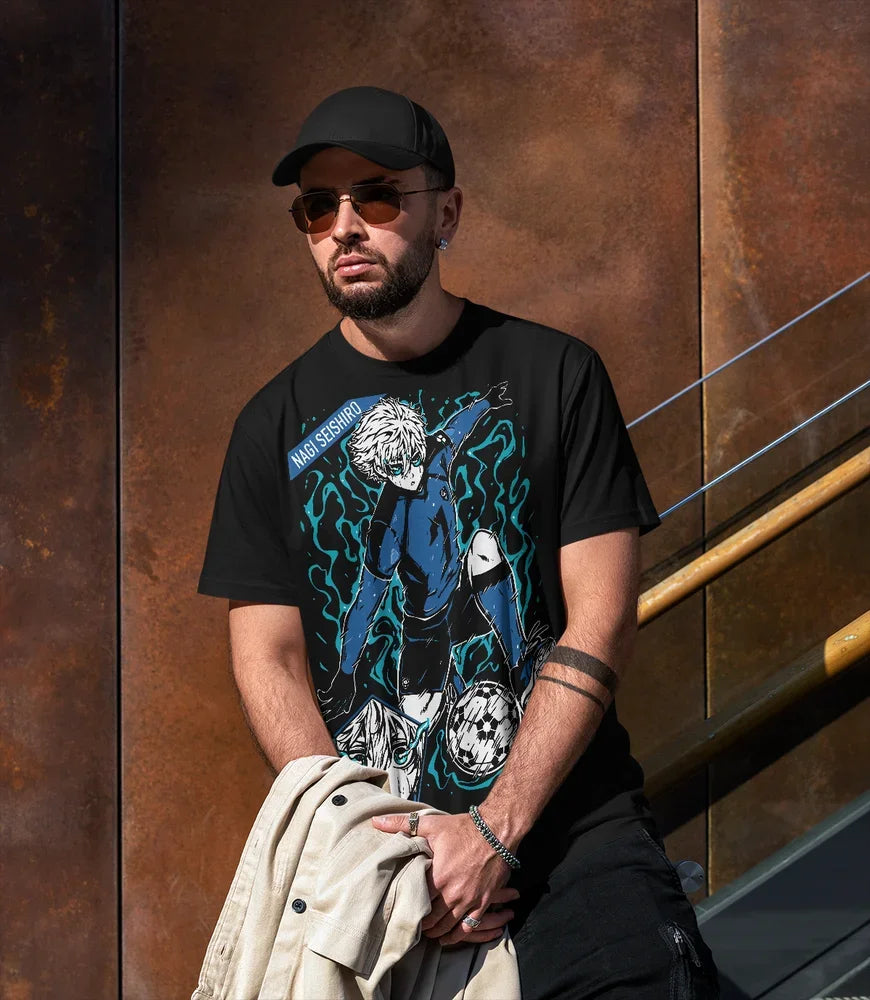 Nagi Seishiro Blue Lock Tee | Anime shirts | Anime merch | – EVERYTHING ...