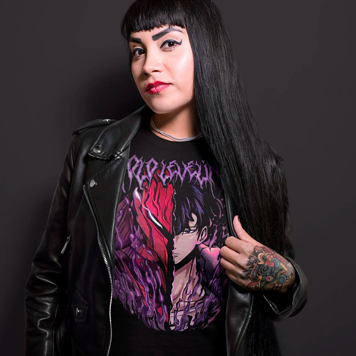 Sung Jin-Woo Solo Leveling Tee | Solo Leveling Merch | Anime Merch ...