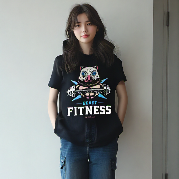 Inosuke Beast Mode Gym Tee | Gym Gear | Demon Slayer Merch - anime ...