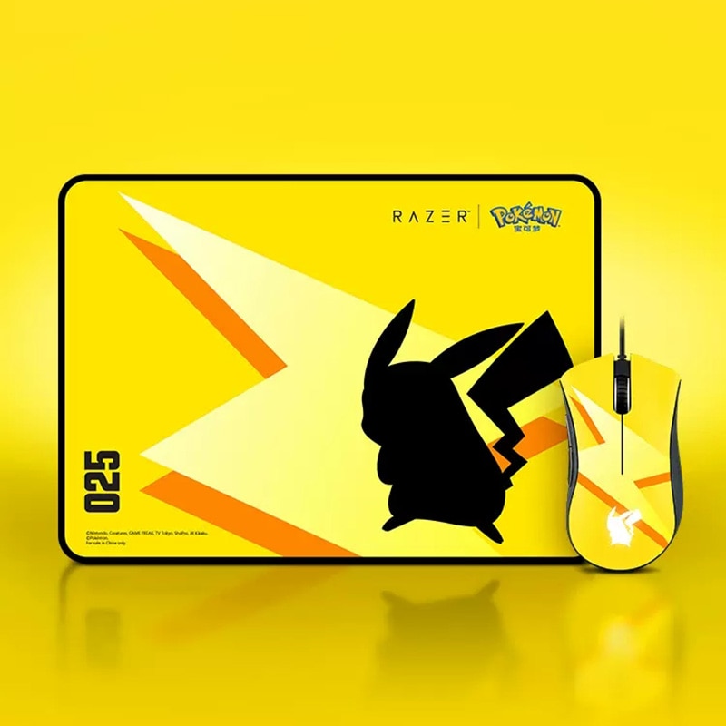 Razer Pikachu Pokemon Gaming Bundle | Pokemon Merch | Anime Merch ...