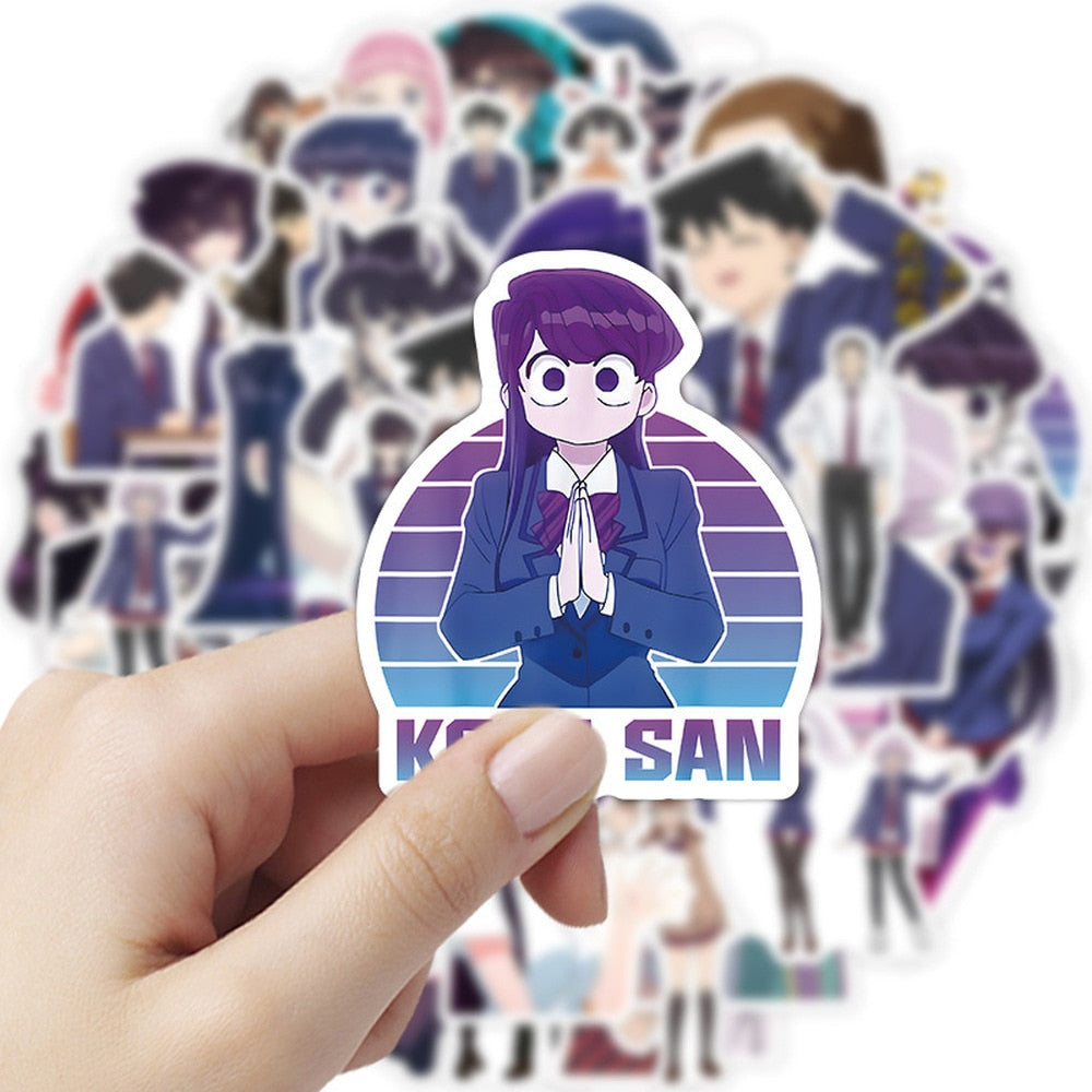 Komi Can't Communicate Stickers | Komi Can't Communicate Merch ...
