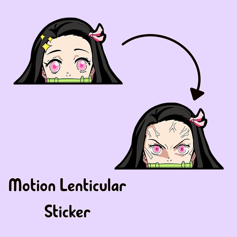 Nezuko Demon Slayer Motion Sticker – EVERYTHING ANIMEE AUSTRALIA PTY LTD